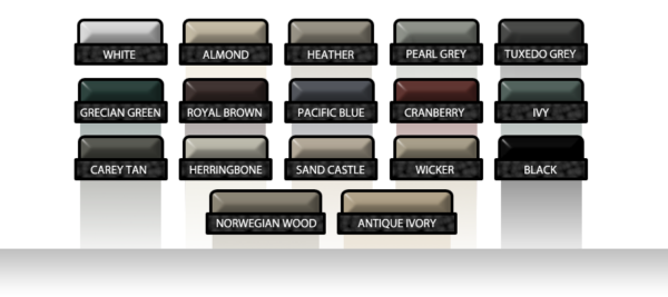 Seamless Gutter Color Options - ALL-IN-ONE Seamless Gutters & Gutter Guards